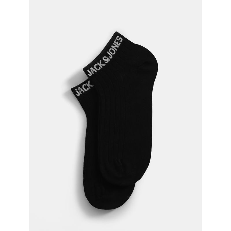 Jack & Jones Men Solid Black Pack of 2 Socks: Buy Jack & Jones Men ...