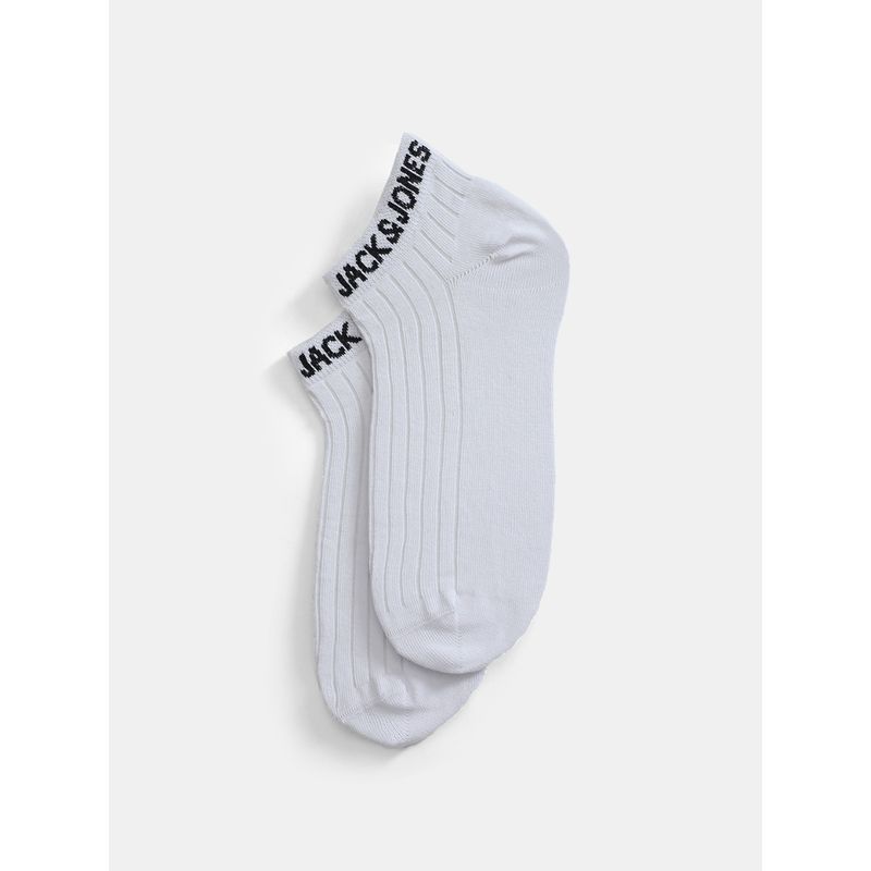 Jack & Jones Men Solid White Pack of 2 Socks: Buy Jack & Jones Men ...