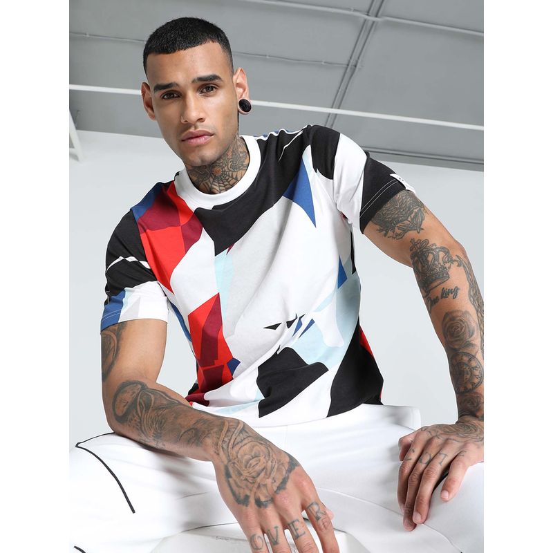 Buy Puma Bmw Mms Aop Men's White T-Shirt Online
