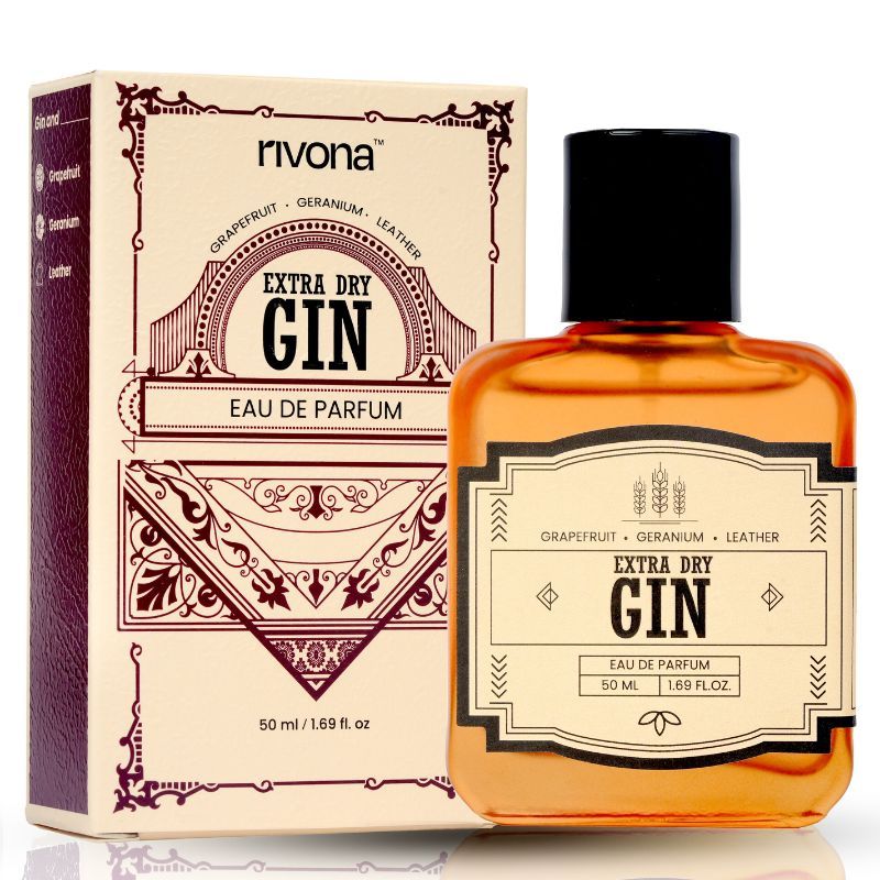 Buy Rivona Naturals Extra Dry Gin Eau De Parfum For Long Lasting ...