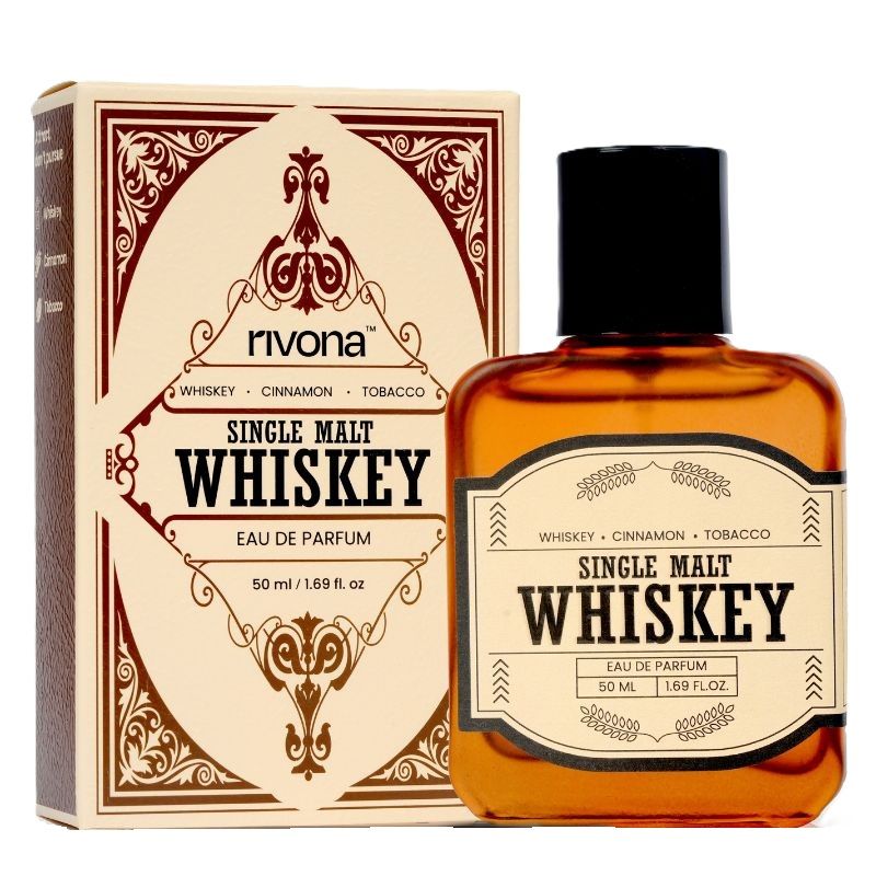 Buy Rivona Naturals Single Malt Whiskey Eau De Parfum For Long Lasting ...