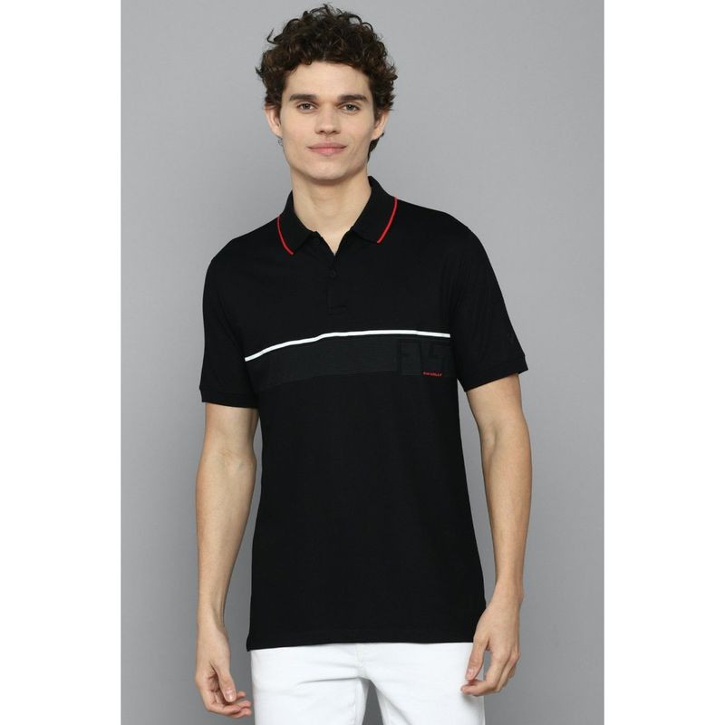 Buy Allen Solly Men Black T Shirt Online