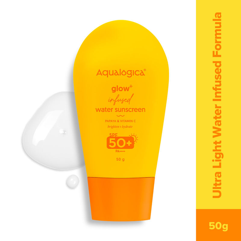 Buy Aqualogica Glow+ Infused Water Sunscreen SPF 50+ PA++++ Online