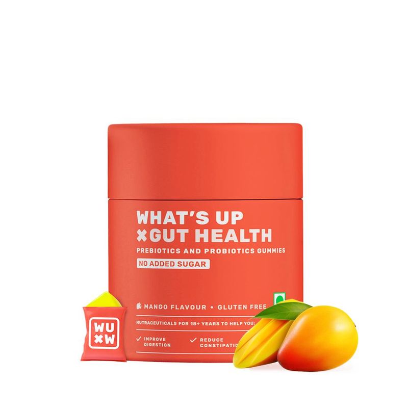 Buy What's Up Wellness Gut Health Gummies with Pre & Probiotic Patented ...
