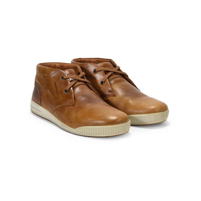 Buy WOODLAND Men Tan Chukka Boots Online