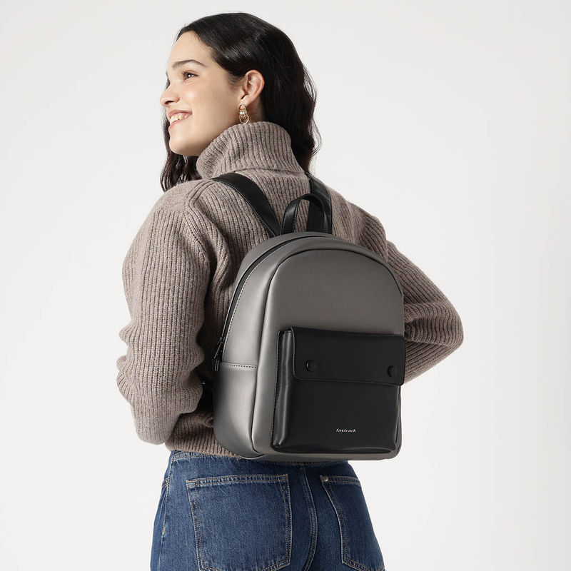Buy Fastrack Grey Dual Hue Backpack Online