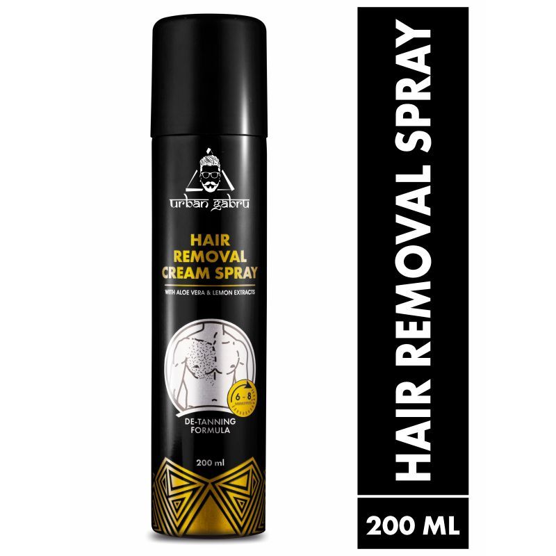 Buy UrbanGabru Hair Removal Cream Spray With Aloe Vera & Lemon Extracts ...