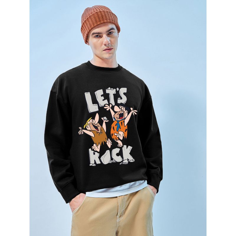 Buy Bewakoof X Official Cartoon Network Merchandise Black Rock N Roll ...