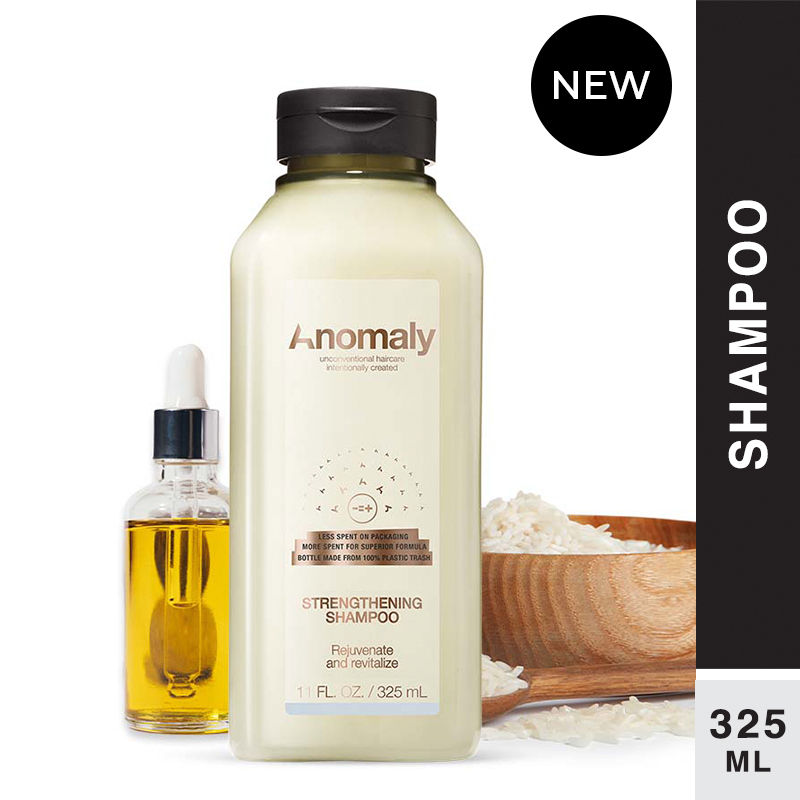 Anomaly Strengthening Shampoo For Damaged Hair With Rice Water & Amla ...
