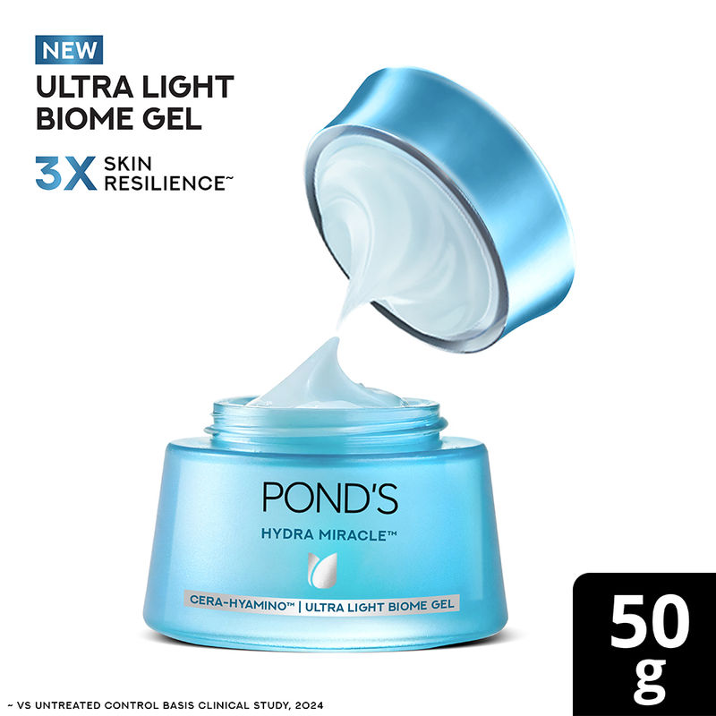 Buy Ponds Ultra Light Biome Gel With Cera - Hyamino Online
