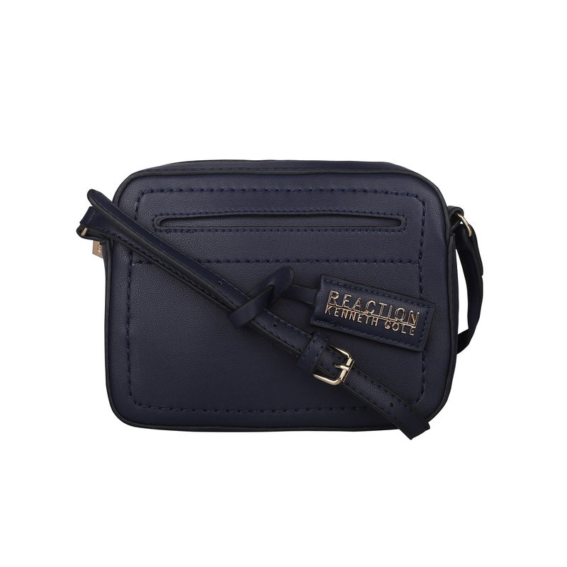 Kenneth Cole Navy Blue Solid Sling Bag: Buy Kenneth Cole Navy Blue ...