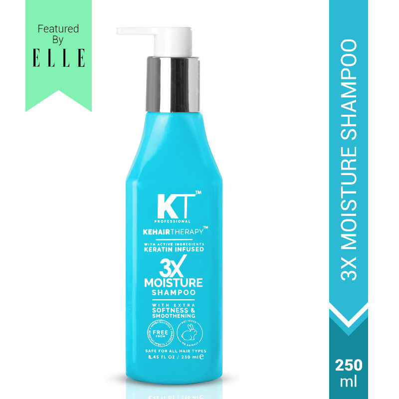 Buy KT Professional 3X Moisture Shampoo, Keratin-Infused, Extra ...