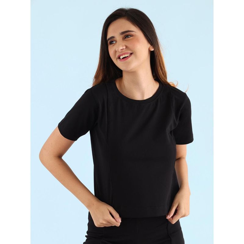 Buy Nite Flite Women Black Lounge Top Online
