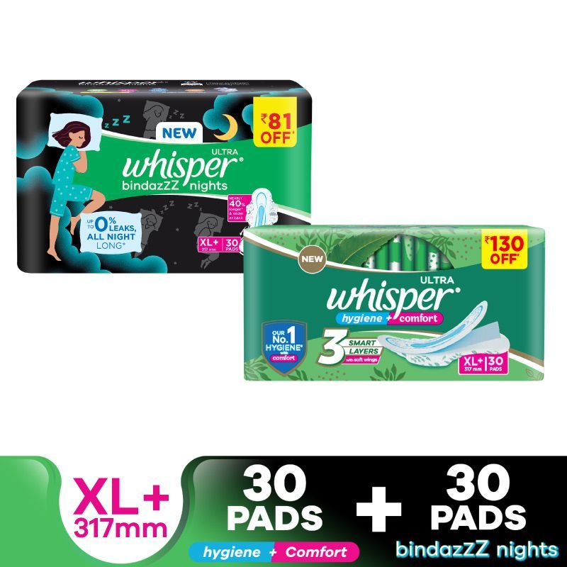 Buy Whisper Day & Night Combo Pack Online