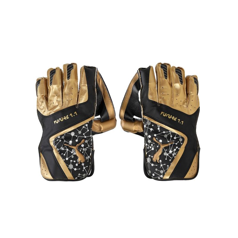 Buy Puma Future 1.1 Men Black Cricket Wicket Keeping Gloves Online