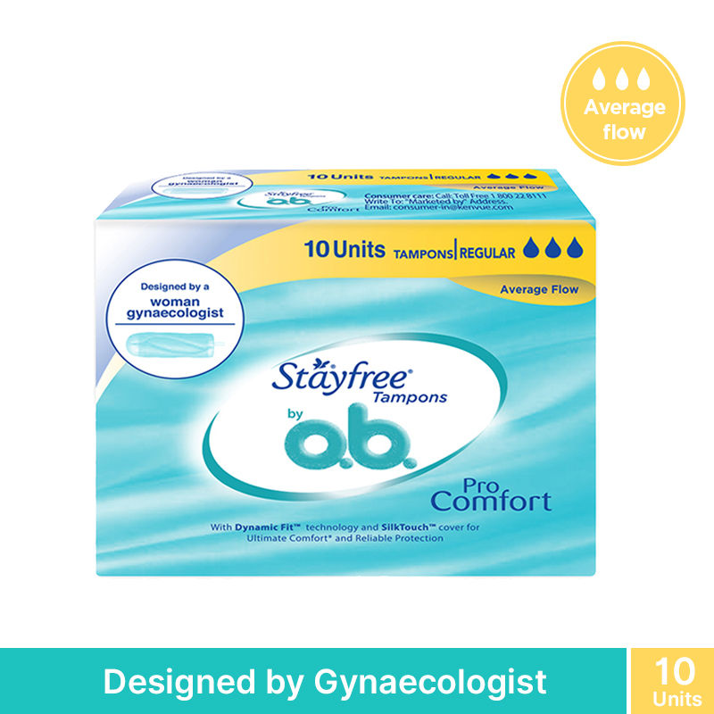 Buy Stayfree Tampons by O.B. - For Ultimate Comfort & Reliable ...