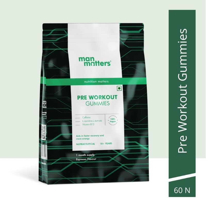 Buy Man Matters Pre Workout Gummies For Men Online
