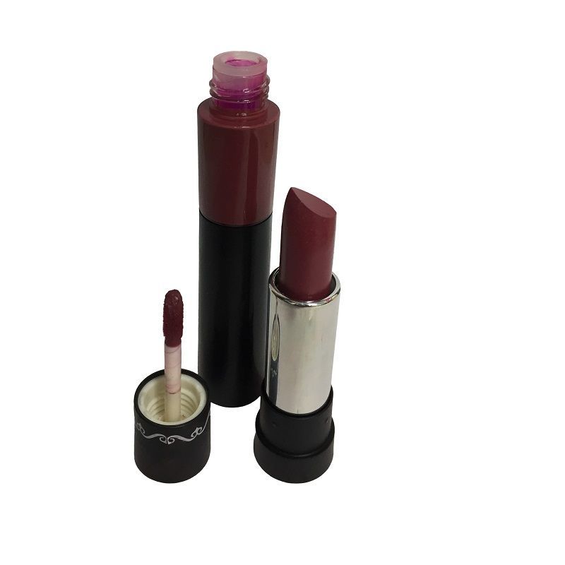 Buy Sedell Paris Matte Lips 2 In 1 Long Lasting Purple Brown Gloss and ...
