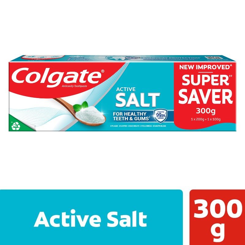 Buy Colgate Active Salt Toothpaste, Germ Fighting Toothpaste For ...