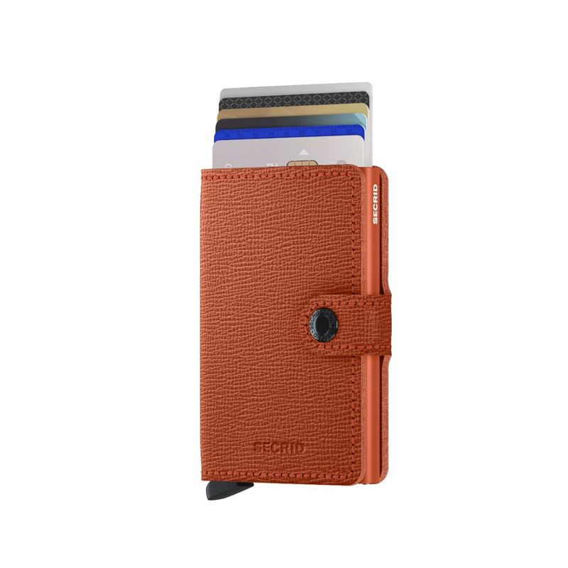 Buy Secrid Mini Wallet Crisple Pumpkin Online