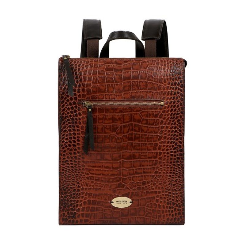 Buy Hidesign Spruce 05 Sb Tan Backpack Online