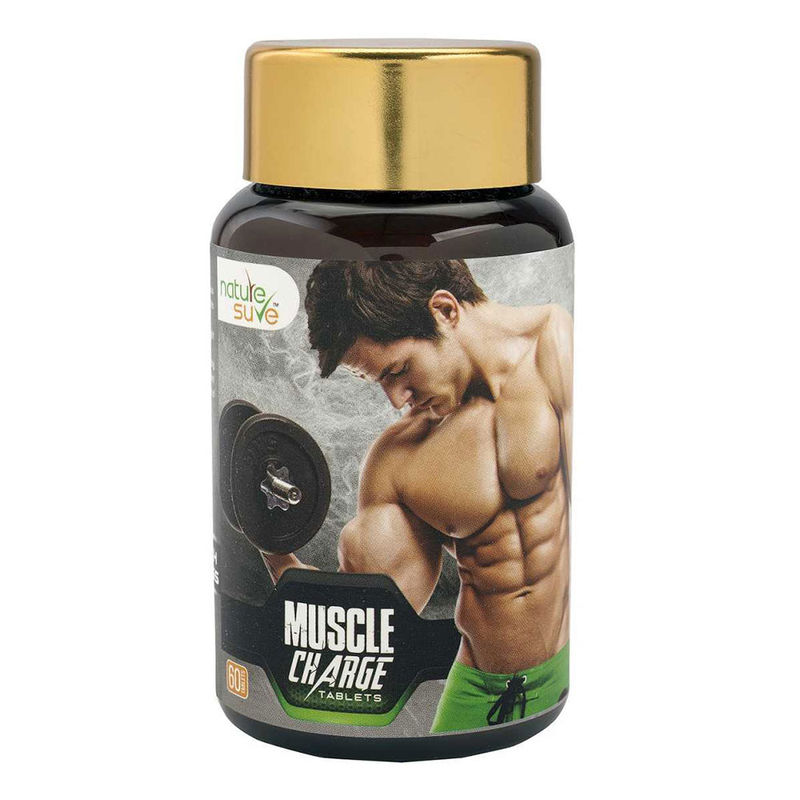 Buy Nature Sure Muscle Charge Tablets For Strength and Protein ...
