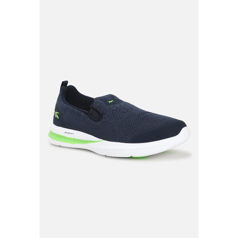 Buy Reebok Mens Captain Comfort Slip Walking Shoes Navy Blue Online