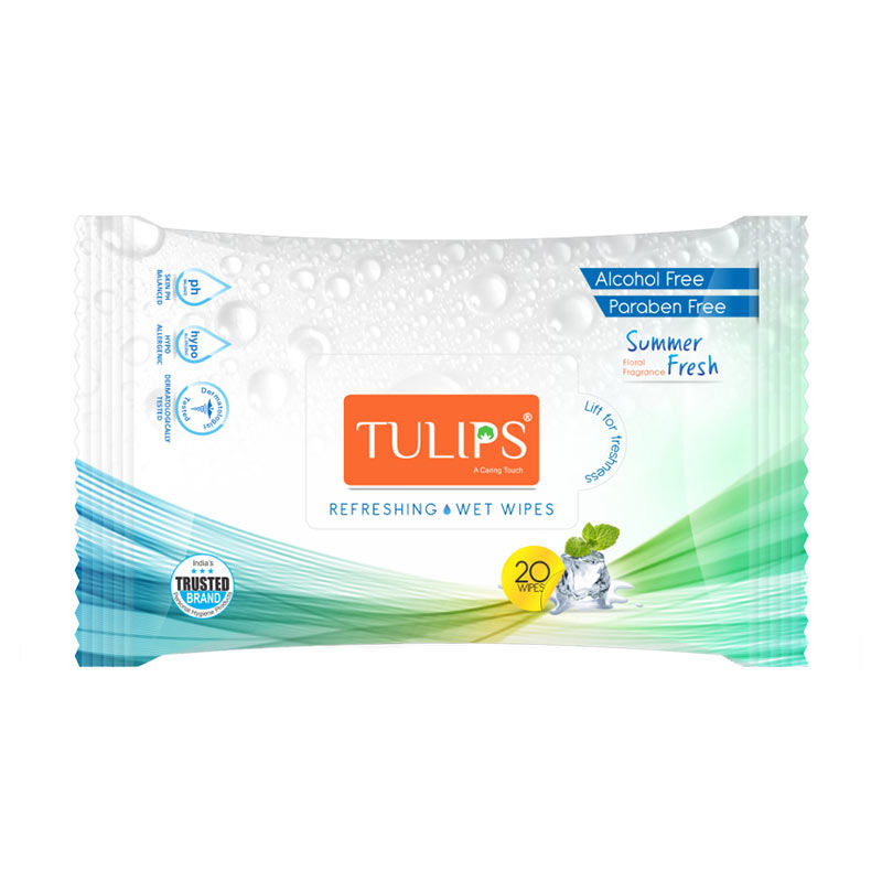 Tulips Refreshing Wet Wipes (Summer Fresh): Buy Tulips Refreshing Wet Wipes (Summer Fresh ...