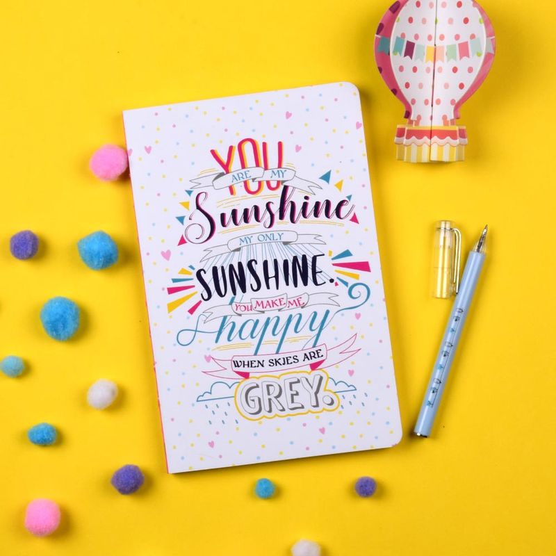 Buy Doodle Collection Happiness and Sunshine Notebook Online