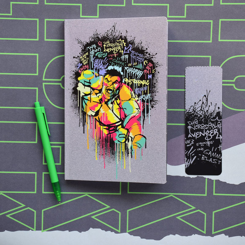 Buy Doodle Collection Hulk (Collage) Notebook Online