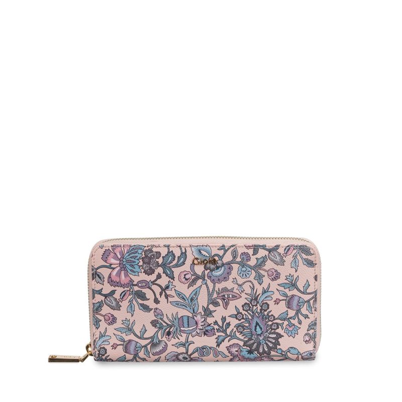 Buy Gioia Pink Alice Zip Around Wallet Online