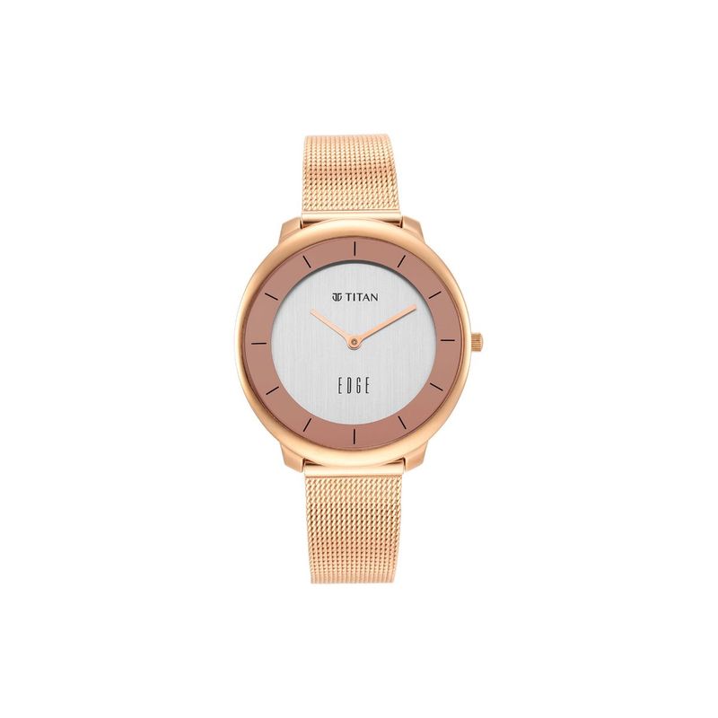 Buy Titan 2677WM01-Rose Gold Dial Color Analog Watch for Women Online