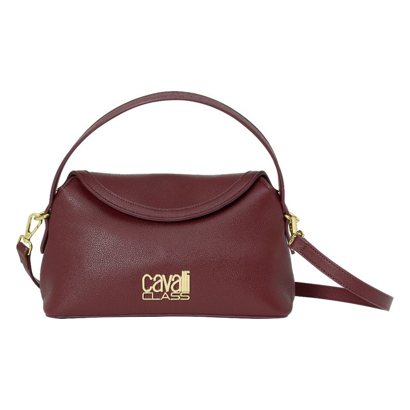 Buy Cavalli Class Women Solid Synthetic Satchel Bag With Detachable ...