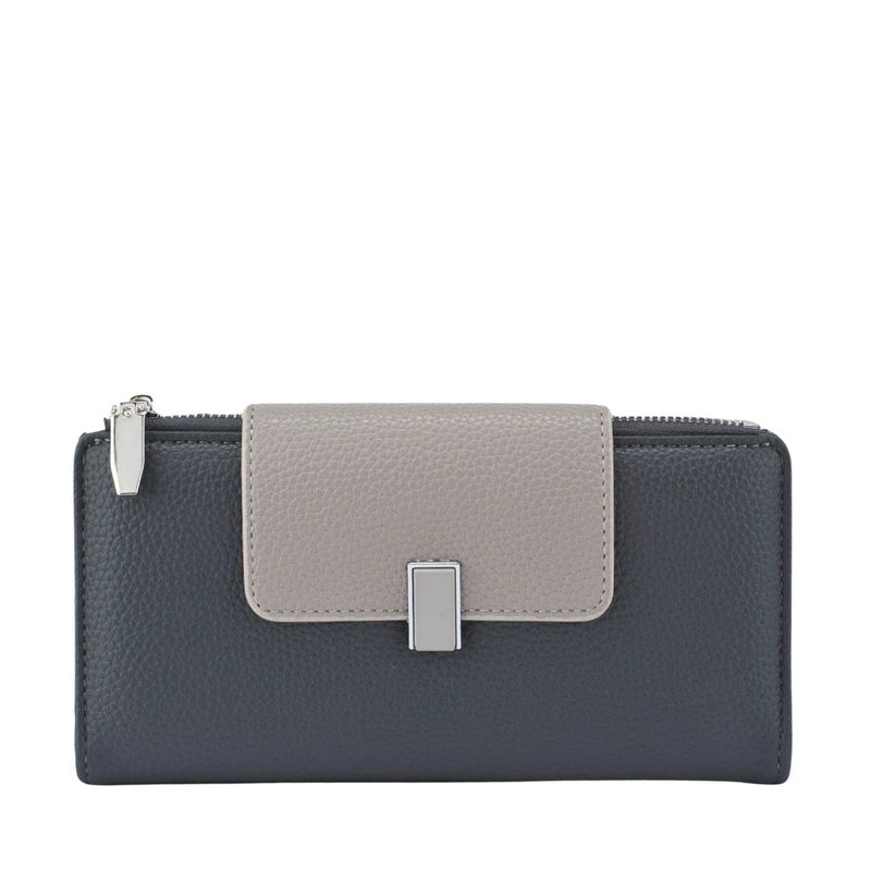 Buy Lino Perros Avril Luxe Grey Wallet Online