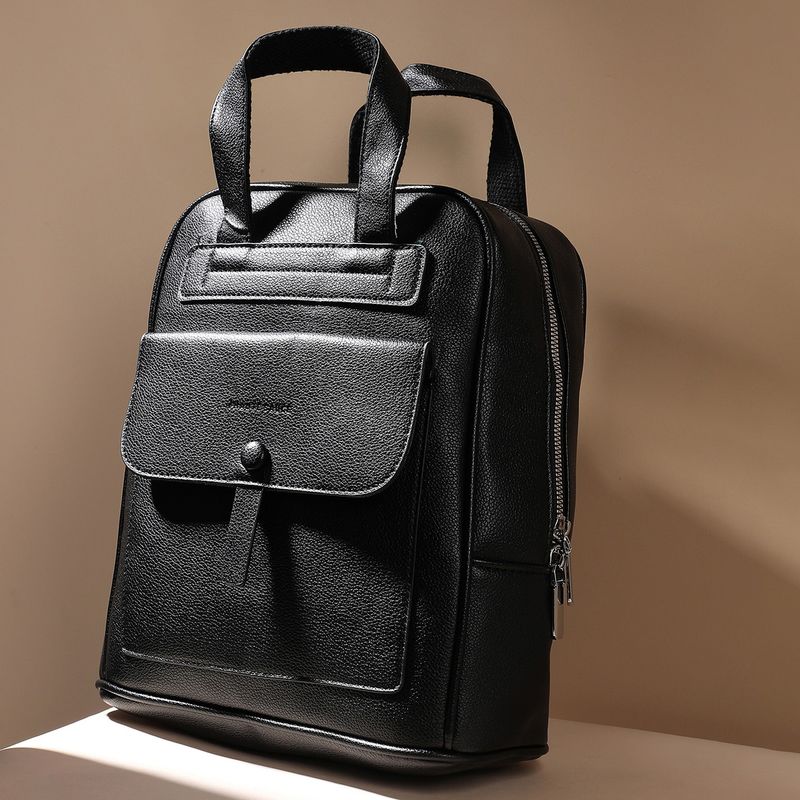 Buy Haute Sauce Top Handle Backpack - Black Online