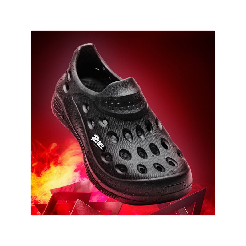 Buy SOLETHREADS Monster Solid Black Men Clogs Online