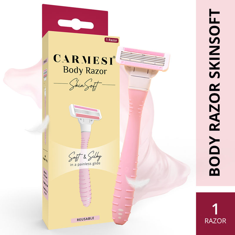 Buy Carmesi Body Razor Skinsoft - Reusable Razor For Women, For Smooth ...