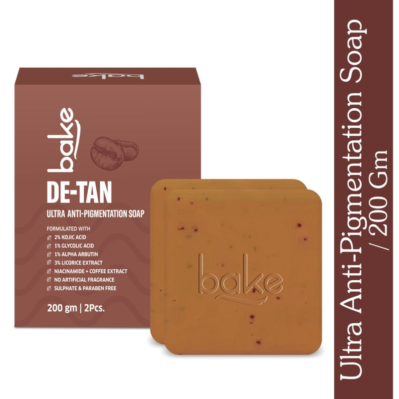 Buy BAKE De-Tan Soap For Ultra Pigmentation Soap, Dark Spots & Tan ...