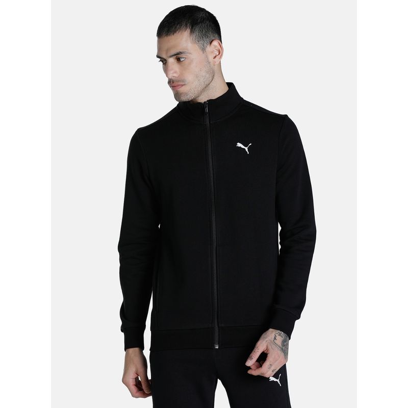 Buy Puma Fleece Men Black Jacket Online
