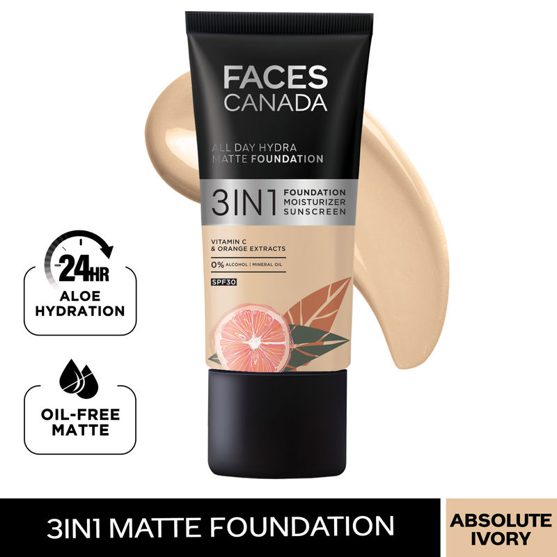 Faces Canada 3 In 1 All Day Hydra Matte Foundation: Buy Faces Canada 3 ... Faces Canada 3 In 1 All Day Hydra Matte Foundation: Buy Faces Canada 3 ...