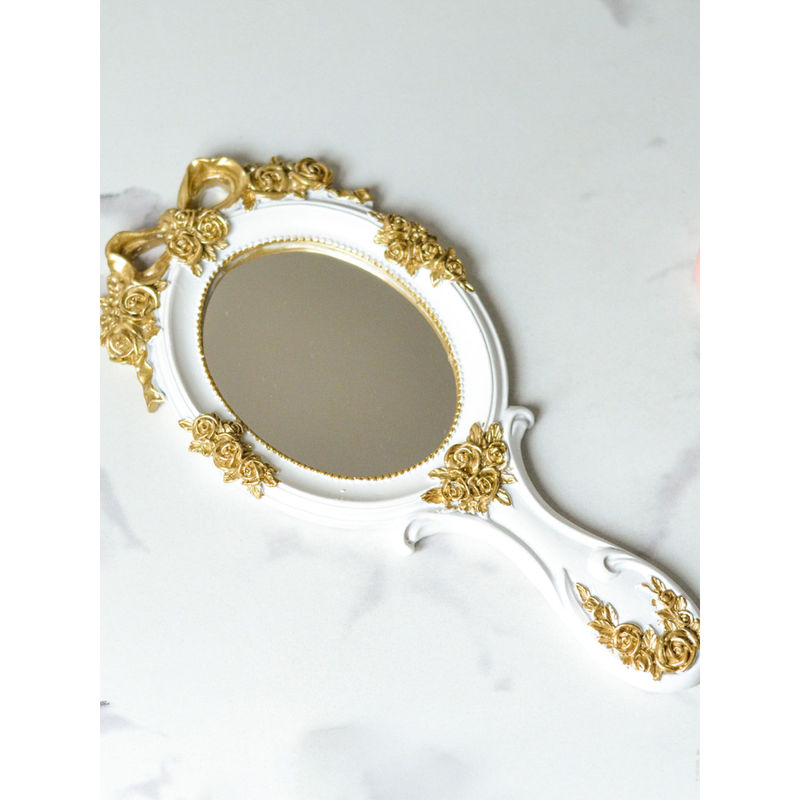Buy Nestasia White Hand Held Mirror Online