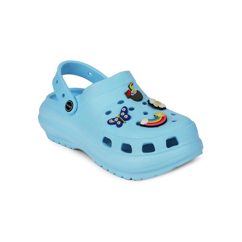 Buy LIBERTY A-Ha Prl-3 Casual Sky Blue Clogs for Women Online