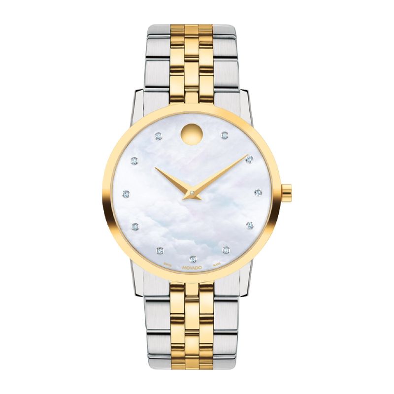 Buy Movado MUSEUM Swiss Analog White Round Women Watch - 0607630 (M) Online