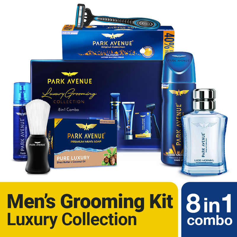 Buy Park Avenue Luxury Grooming Kit 8 in 1 Combo Online