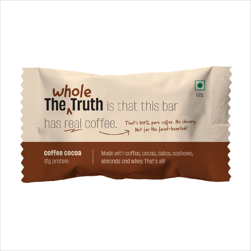 Buy The Whole Truth Protein Bars - Pack of 6 - Coffee Cocoa - Pack of 6 ...