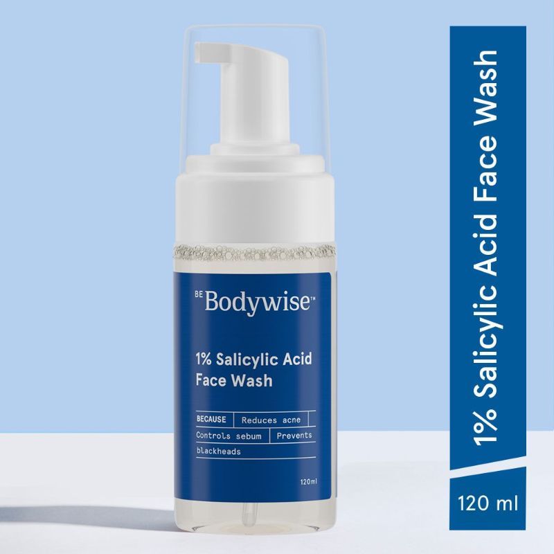 Buy Be Bodywise Oil Control Face Wash For Acne 1 Salicylic Acid Fragrance Sls Soap Free Online