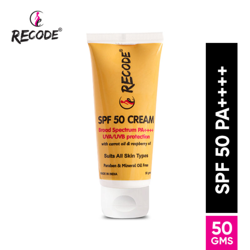 Buy Recode SPF 50 Cream PA++++ Online