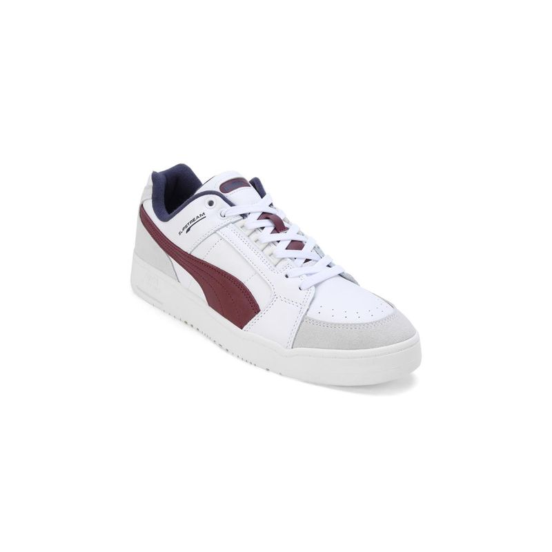Buy Puma Slipstream Lo Retro Unisex White and Brown Sneakers Online