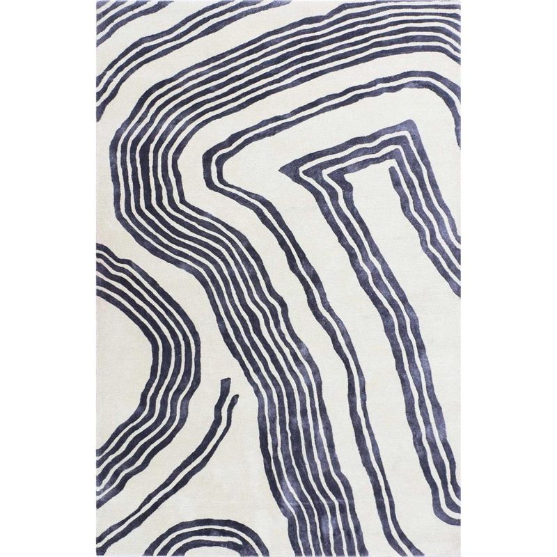 Buy Rugberry Livid Wool & Silk Rug Multi-Color Online