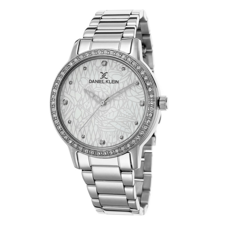Buy Daniel Klein Analog Silver Dial Women's Watch (DK.1.12497-1) Online